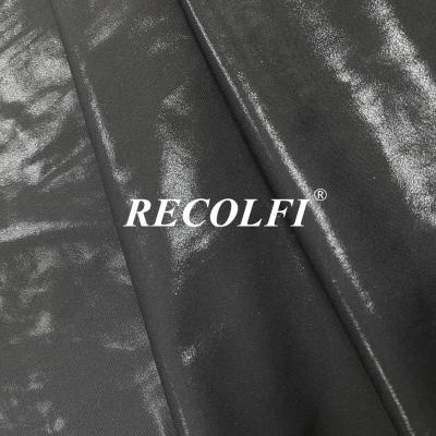 China Waterproof Solid Color Repreve Fiber Legging Material Fabric 250gsm for sale