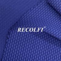 China Embossed Print Activewear Knit Fabric Sun Protect Workout Yoga Wear Fabric for sale