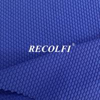China Embossed Print Activewear Knit Fabric Sun Protect Workout Yoga Wear Fabric for sale