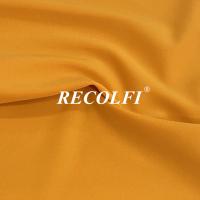 China Air Permeable Activewear Knit Fabric Solid Dyed Plain Stretchable Outdoor Sport Wear for sale