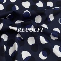 China Weft Knitting Flower Priting Activewear Made From Recycled Plastic Sport Bra for sale
