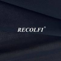 China Dyeable Mesh Activewear Knit Fabric Ocean Recycled Gym Sport Suit for sale