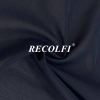 China Dyeable Mesh Activewear Knit Fabric Ocean Recycled Gym Sport Suit for sale