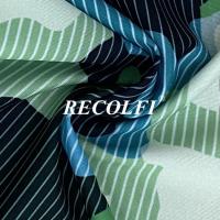 China Dyeing Activewear Polyester Knit Fabric Eco Repreve Cycling Wear Sport Bra for sale