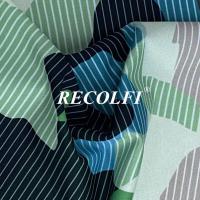 China Dyeing Activewear Polyester Knit Fabric Eco Repreve Cycling Wear Sport Bra for sale