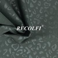 China Embossed Print Activewear Knit Fabric Sustainable Warm Up Suits Bodywear for sale