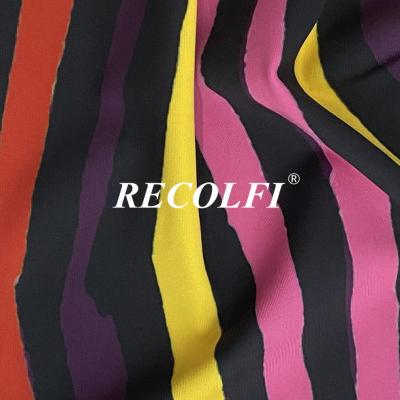 China Digital Print Ocean Recycled Activewear Knit Fabric Sun Product Surfing Suit for sale