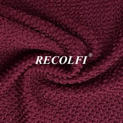 China Super Matt Ribbed Activewear Knit Fabric Stretchy Soft Cycling Biking Wear for sale