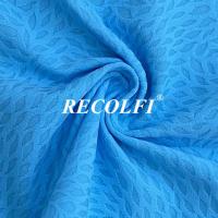 China 240gsm Dyeing Mesh Activewear Knit Fabric Strong Elastane Gym Suit Jogging Outfits for sale
