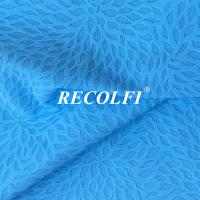 China 240gsm Dyeing Mesh Activewear Knit Fabric Strong Elastane Gym Suit Jogging Outfits for sale