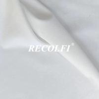 China Solid Color Recycled Plastic Polyester Fabric 170GSM For Workout Yoga Wear for sale