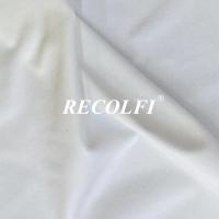 China Solid Color Recycled Plastic Polyester Fabric 170GSM For Workout Yoga Wear for sale