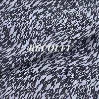 China Anti Crease Glitter Printed Ladies Swimwear Fabric 100cm Width for sale