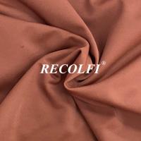 China 2 Way Elastane lady Athletic Wear Fabric Sustainable Sport Wear Gym Shorts 250GSM for sale