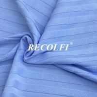 China 100cm Width Activewear Fabric Interlock Knit Stretchy Customized Pattern for sale