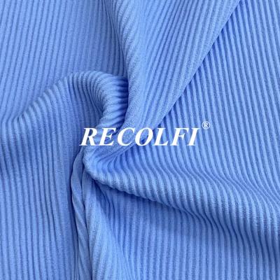 China GRS 330gsm Nylon Knit Fabric Embossed Print Athletic Wear for sale