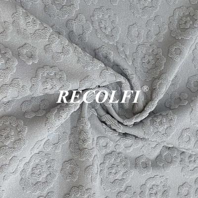 China Air Permeable Recycled Activewear Knit Fabric Athleisure Beach Wear for sale