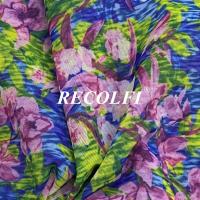 China Digital Print Recycled Activewear Knit Fabric Mesh Cycling Wear for sale