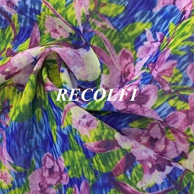 China Digital Print Sustainable Activewear Knit Fabric Workout Yoga Wear for sale