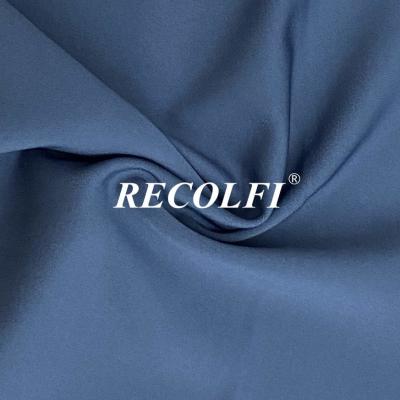 China Repreve Polyester Activewear Knit Fabric Stretchy Athletic Sport Bra for sale