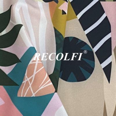 China Snagging Resistance Activewear Knit Fabric Digital Printing Stretch Leggings for sale