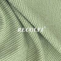 China Sustainable Stretch Activewear Knit Fabric Ribbed Sport Bra Leggings for sale