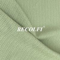 China Sustainable Stretch Activewear Knit Fabric Ribbed Sport Bra Leggings for sale