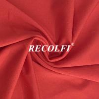 China Solid Dyed Plain Activewear Knit Fabric Recycled Yoga Wear Leggings for sale