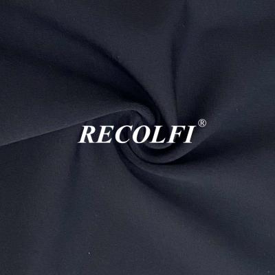 China Recycled Fiber Activewear Knit Fabric Moisture Wicking for sale
