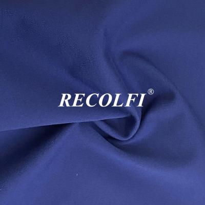 China Recycled Activewear Repreve Polyester Knit Fabric Brushed For Gym Wearing for sale