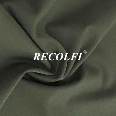 China Ocean Recycled Activewear Knit Fabric For Sport Bra Diving Suits 220gsm for sale