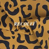 China Digital Printing Activewear Nylon Knit Fabric Ocean Recycled Warm Up Suits for sale