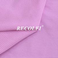 China 200gsm Eco Ribbed Activewear Knit Fabric Sustainable Athletic Wear Sport Bra for sale
