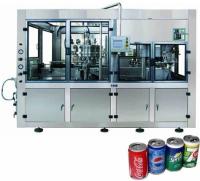 China Full Automatic Can Filling And Seaming Machine Set for Carbonated Soft Drinks, 200-300 cans/min for sale