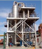 China Single / Double / Triple Effect Forced External Circulation Vacuum Concentrator Juice Evaporator for sale