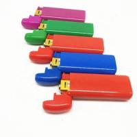 China Electronic Disposable Cigarette Lighter 6.8x2.78x1.3 cm Windproof ABS Lighter for Promotional Use for sale