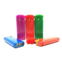 China Electronic Disposable Cigarette Lighter 6.8x2.78x1.3 cm Windproof ABS Lighter for Promotional Use for sale