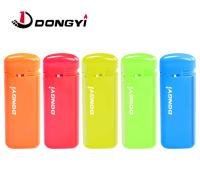 China USB Rechargeable Cigarette Lighter 68x27.8x13mm with Custom Logo Printing Gas Lighter for sale