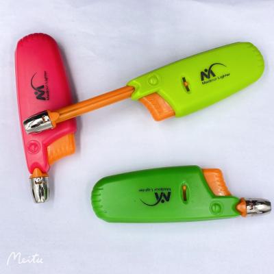 China Refillable Butane Gas BBQ Grill Lighter 37.5x21x118.5mm OEM Colors Available for sale