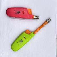 China Refillable Butane Gas BBQ Grill Lighter 37.5x21x118.5mm OEM Colors Available for sale