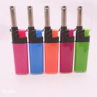 China Transparent BBQ Torch Lighter 83.5mm ABS AS Safety Lighter DY-B002 for sale