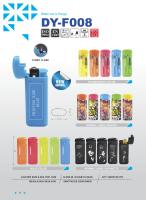 China Dongyi DY-F008 Refillable Windproof Gas Lighter with Flip Cover ISO9994 6.8cm for sale