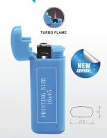 China Dongyi EUR Classic Flip Windproof Gas Lighter DY-F008 6.8x2.78x1.3 cm Custom Logo for sale
