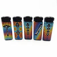 China Dongyi EUR Classic Flip Windproof Gas Lighter DY-F008 6.8x2.78x1.3 cm Custom Logo for sale