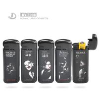 China Dongyi EUR Classic Flip Windproof Gas Lighter DY-F008 ABS Plastic 6.8cm Torch for sale