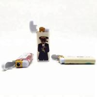 China Custom Windproof Electric Lighter ABS AS 6.8x2.78x1.3cm DY-F008 for Promotional Gifts for sale