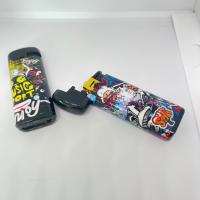 China Fashion Windproof Cigarette Electronic Refillable Gas Lighter 68x27.8x13mm ISO9994 for sale