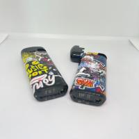 China Fashion Windproof Cigarette Electronic Refillable Gas Lighter 68x27.8x13mm ISO9994 for sale