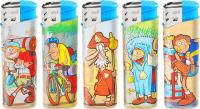 China Refillable Cigarette Lighter 81x25.8x11.4mm AS ABS Material 18kg N.W OEM Custom for sale