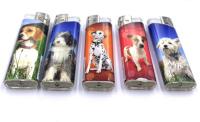 China Plastic Transparent Disposable Cigarette Lighter Refillable Gas Encendedor Custom for sale